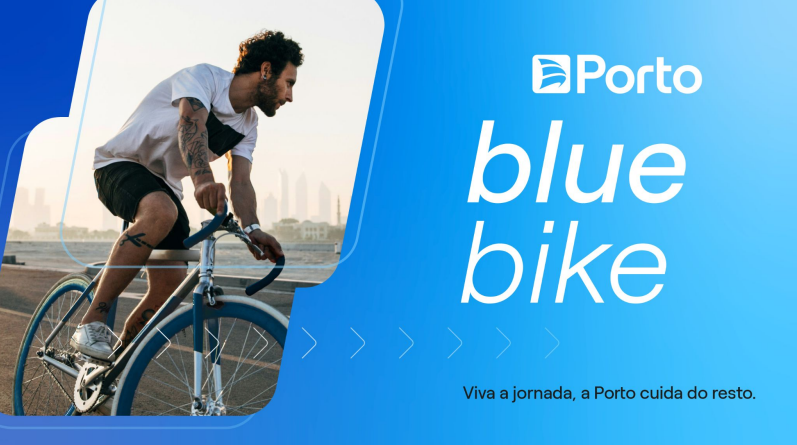 Banner Blue Bike
